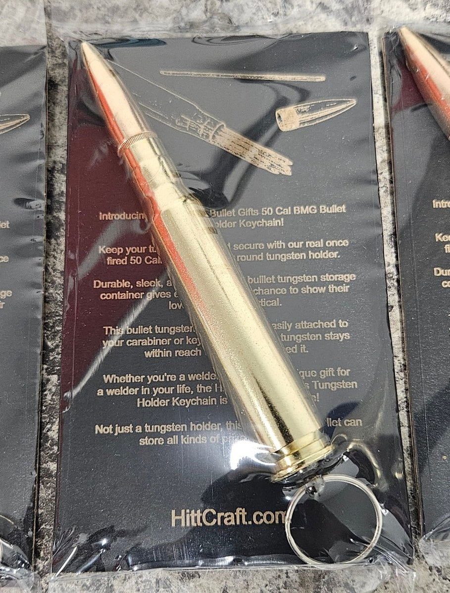 50 Cal BMG Bullet Tungsten Holder — HittCraft Bullet Gifts